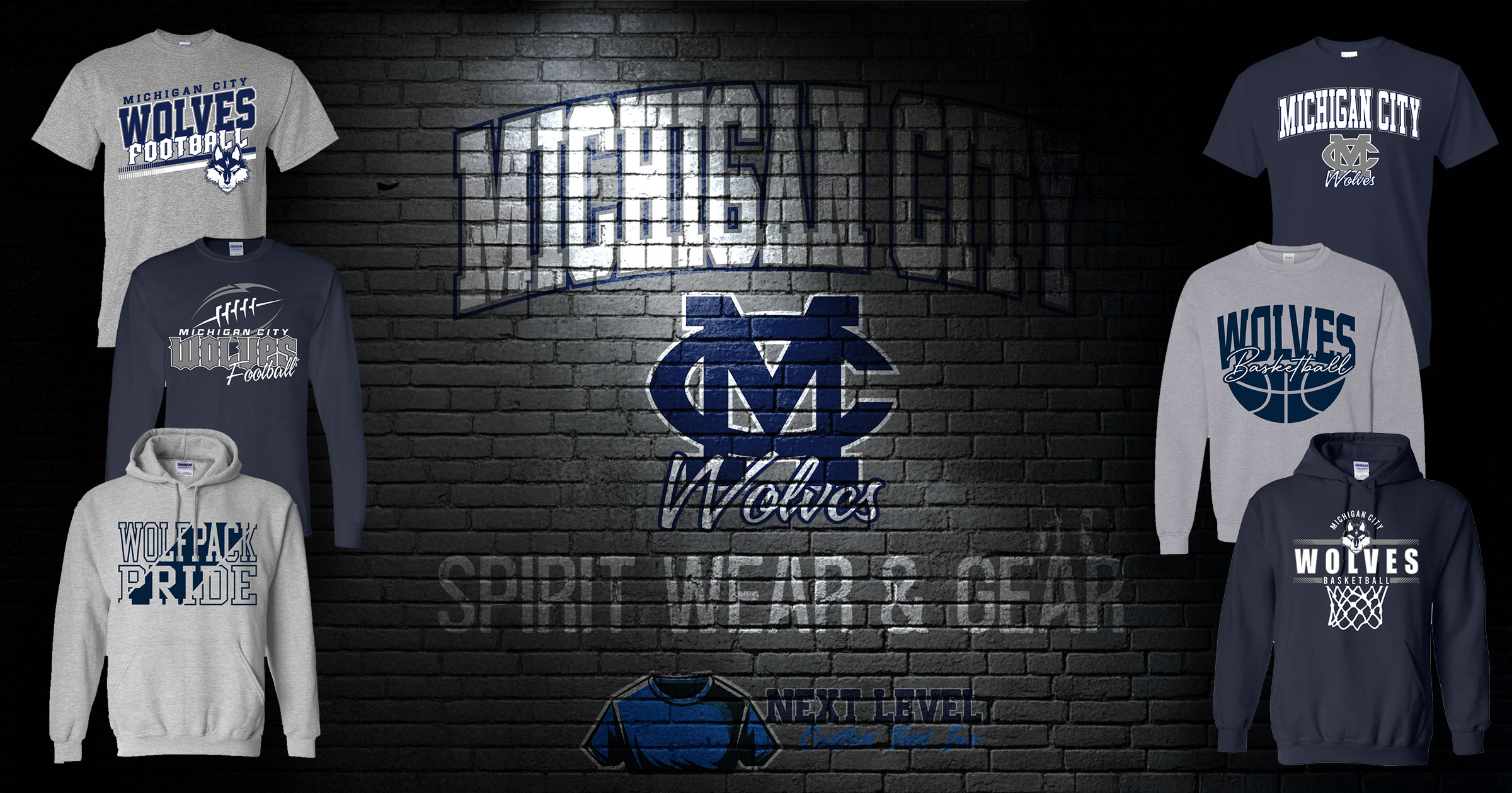 MC Wolves Spiritwear Store - Home